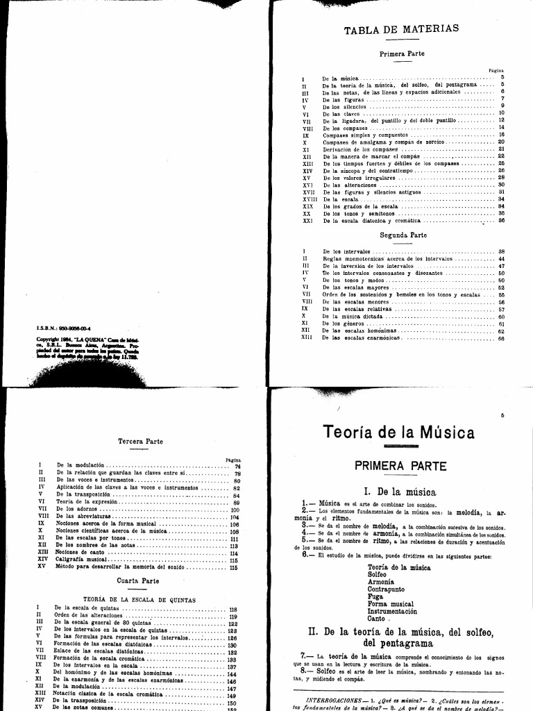 Alberto Wiliams Teoria de La Musica | PDF