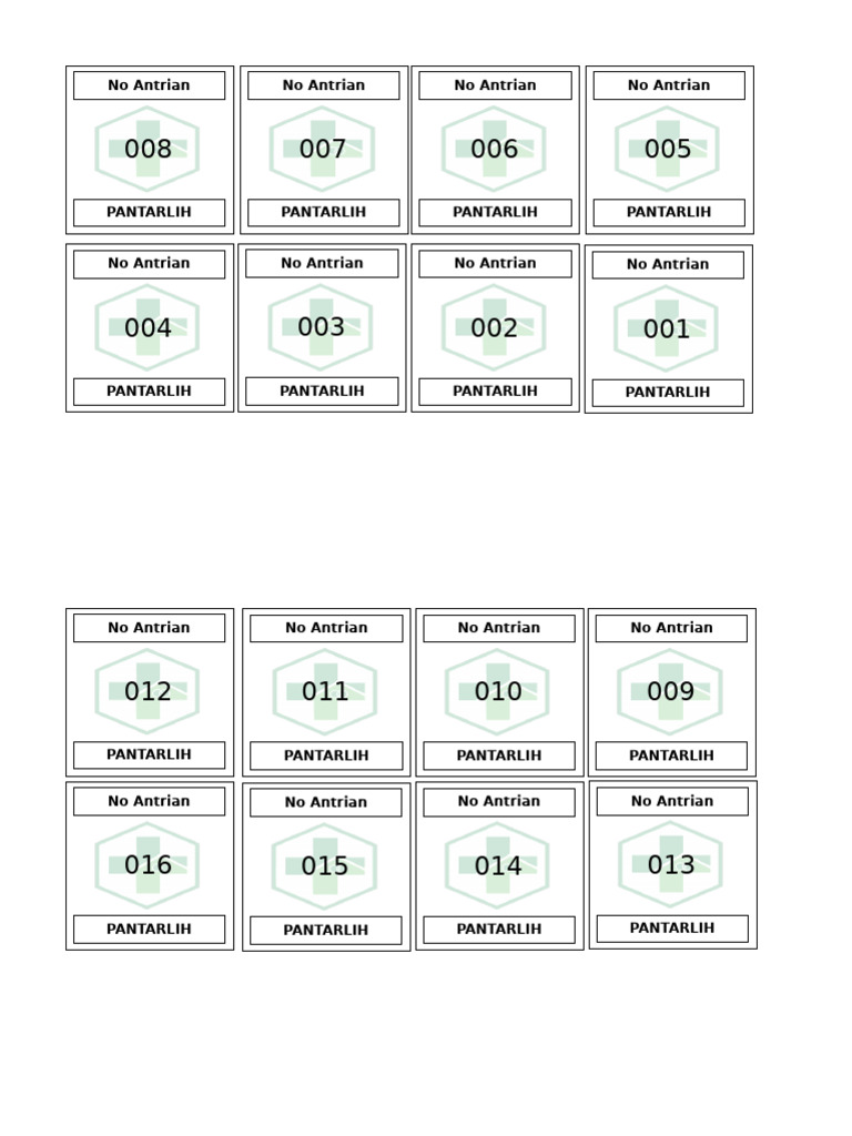 Antrian Pantarlih | PDF