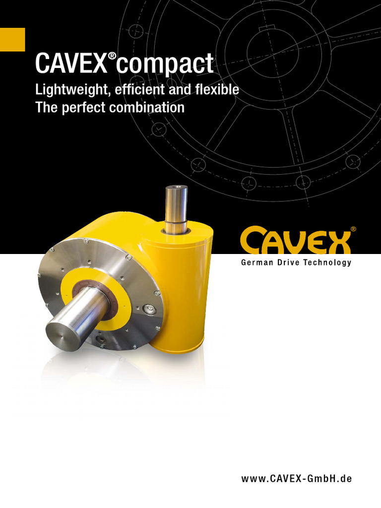 katalog_cavex-compact_en_web | PDF | Bearing (Mechanical) | Gear