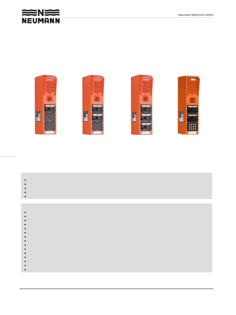 Weather Proof Digital Call Stations Explosion Proof 58 4010 1560 e ...