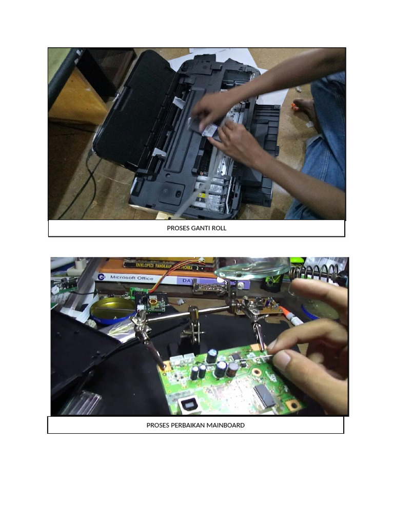 Proses Ganti Roll | PDF