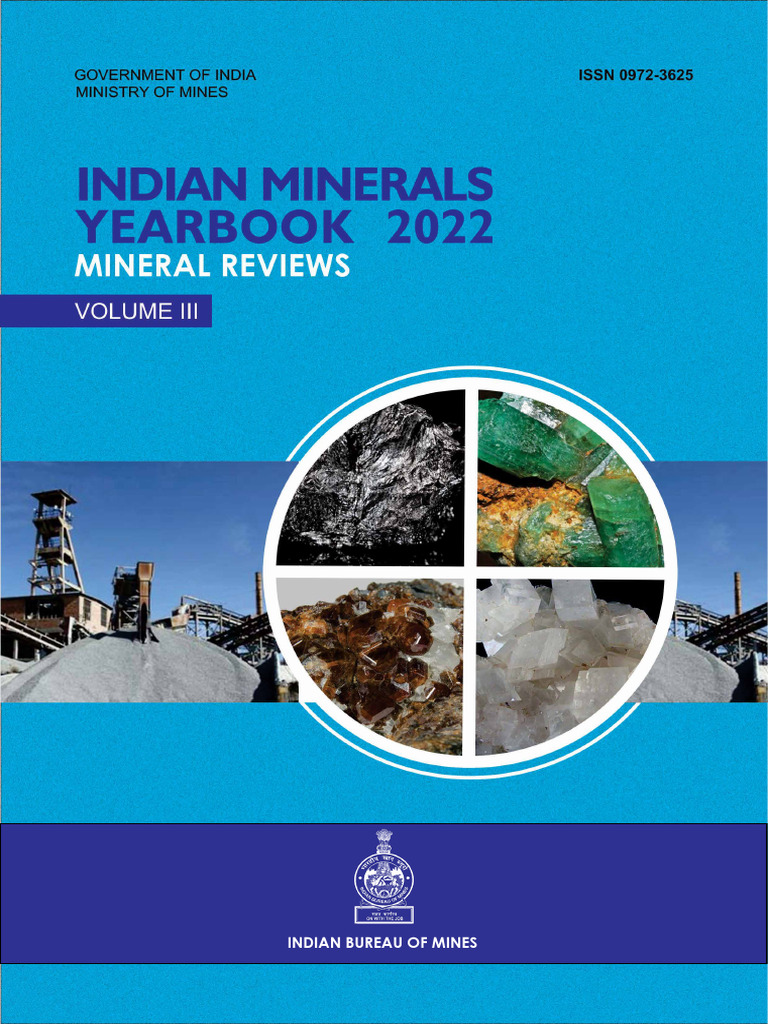 Mineral Year bookYB - 2022 - Volume - III | PDF | Rock (Geology) | Minerals