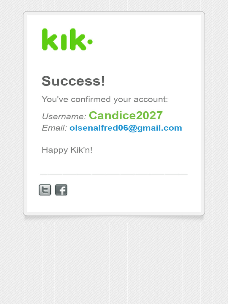 Account Confirmation | PDF