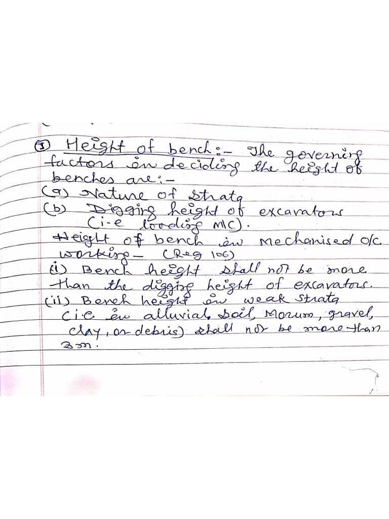 Bench Parameters | PDF