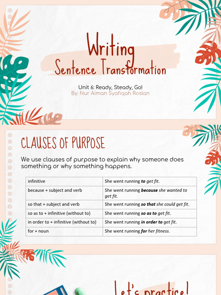 Unit 6 Writing | PDF