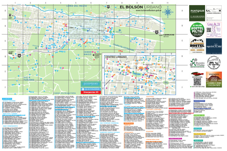 EL BOLSON Mapa URBANO 19 dic 2024 | PDF