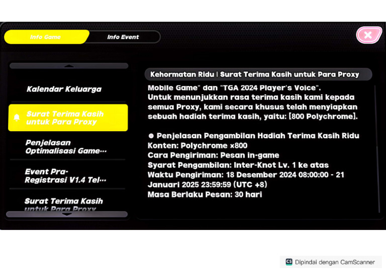 ZZZ - Calender Keluarga | PDF