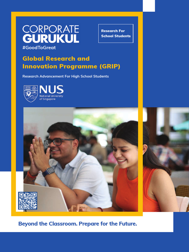 Research School GRIP 2024 Brochure 0 | PDF | Mentorship | Accessibility
