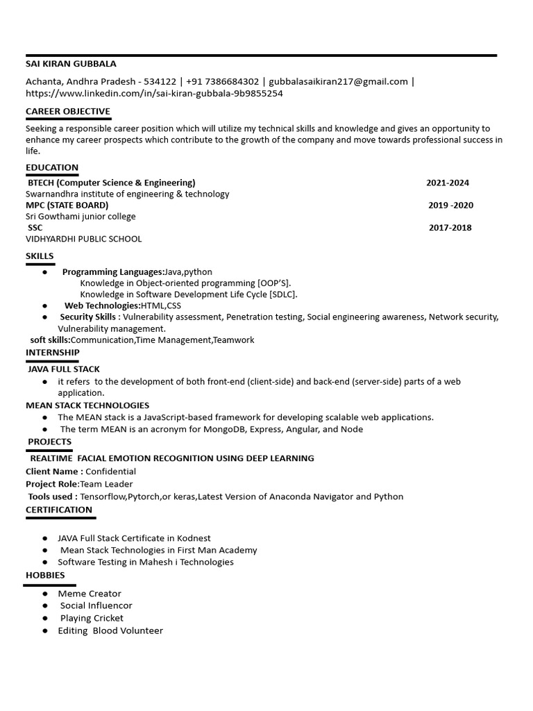 Saikiran(Wg) 1 | PDF