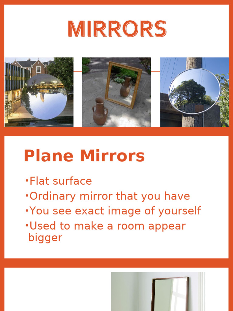 Mirrors | PDF | Glass Engineering And Science | Geometry