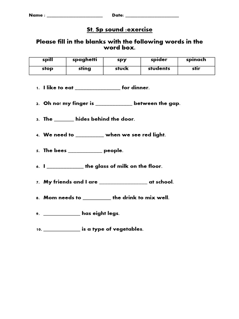 ST, SP (Easier Version) | PDF