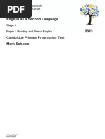 CAE Answer Sheets | PDF | Tests | Standardized Tests