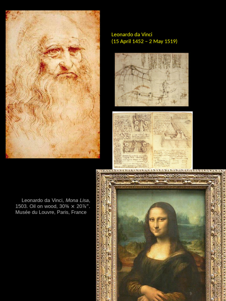 Mona Lisa Pdf Leonardo Da Vinci Paintings