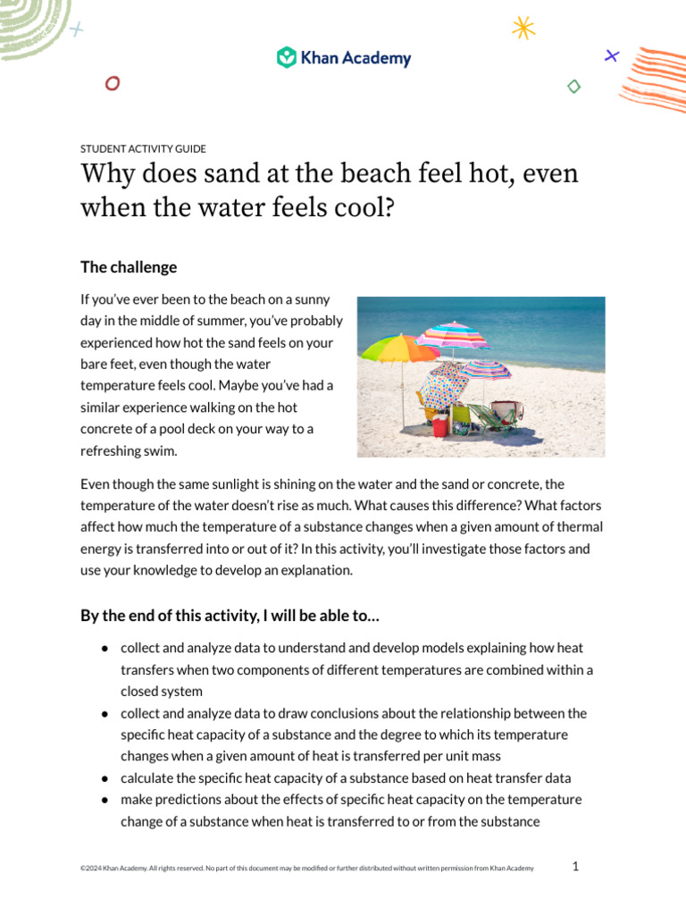 Monitoring Sand Bath Temperatures | PDF | Temperature | Heat