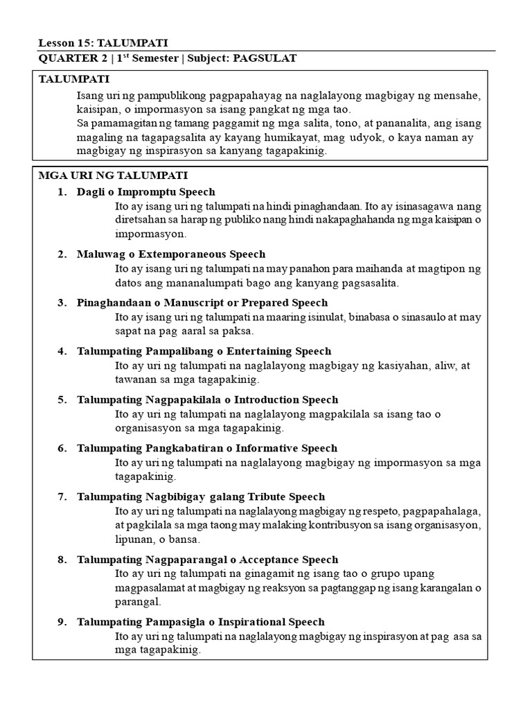 TALUMPATI | PDF