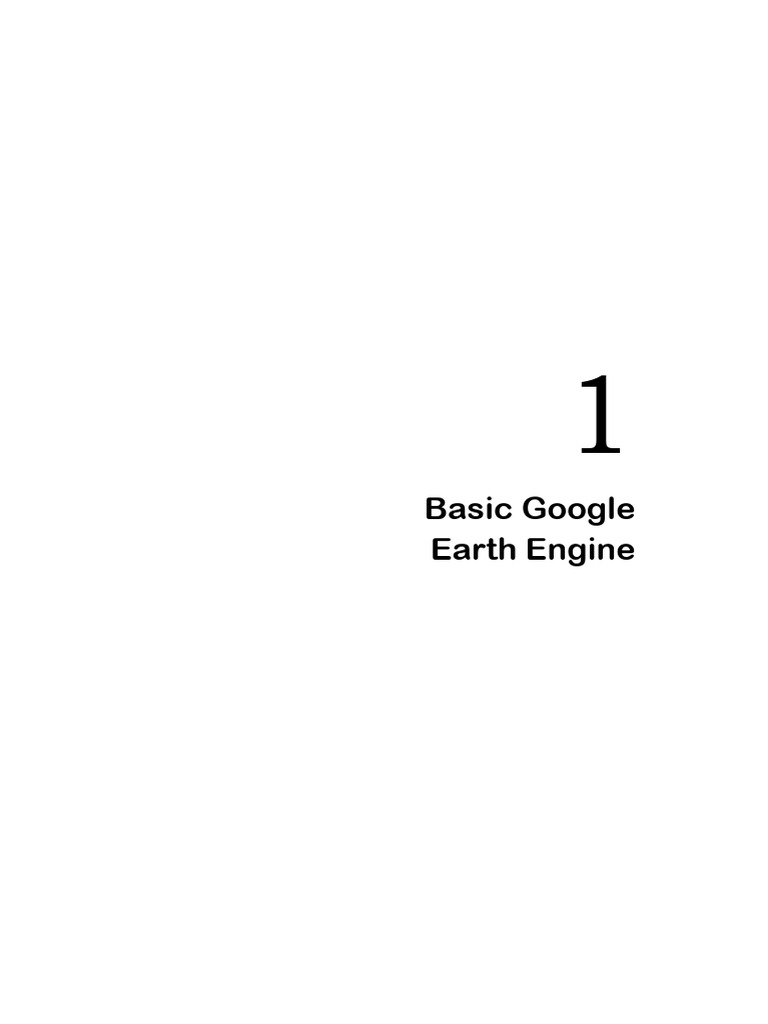 Basic Google Earth Engine | PDF