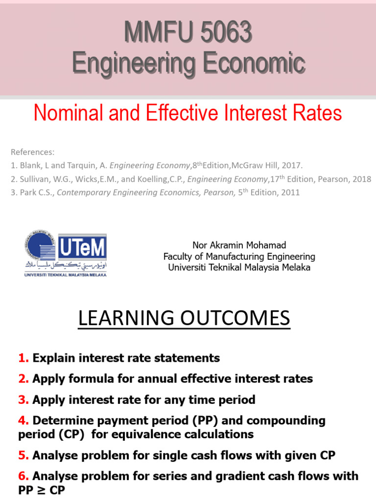 Chapter 7 Effective Interest | PDF | Interest | Interest Rates