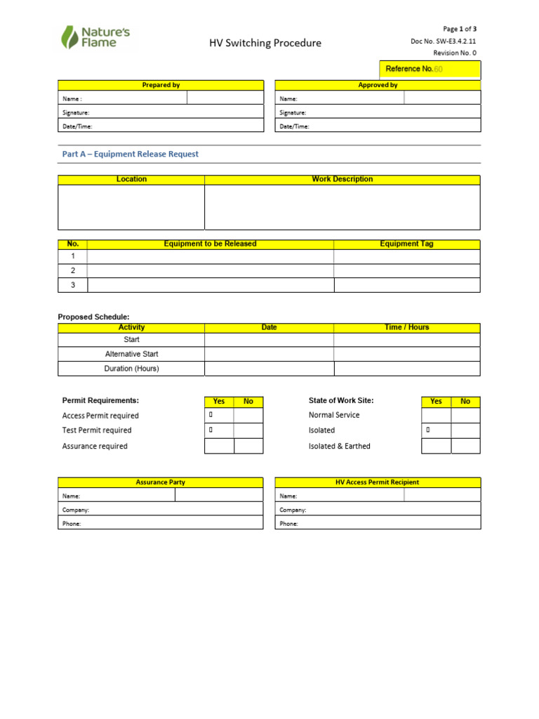 Switching plan | PDF