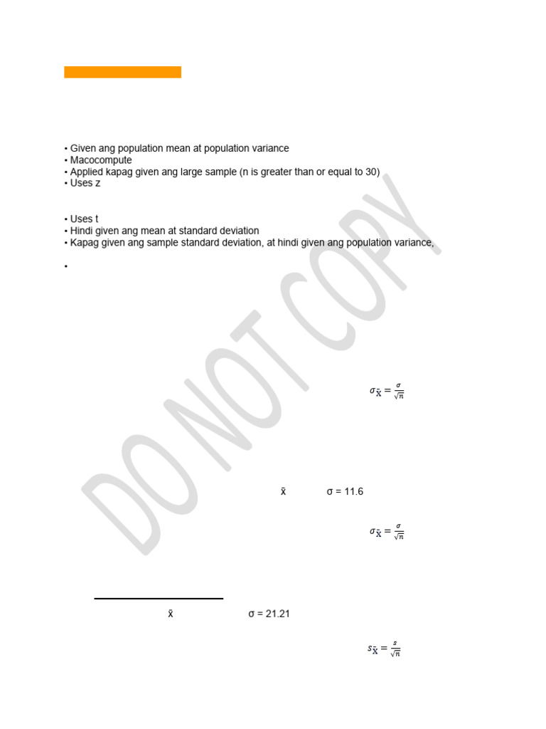 STATistika - 1-9N | PDF | Standard Error | Standard Deviation