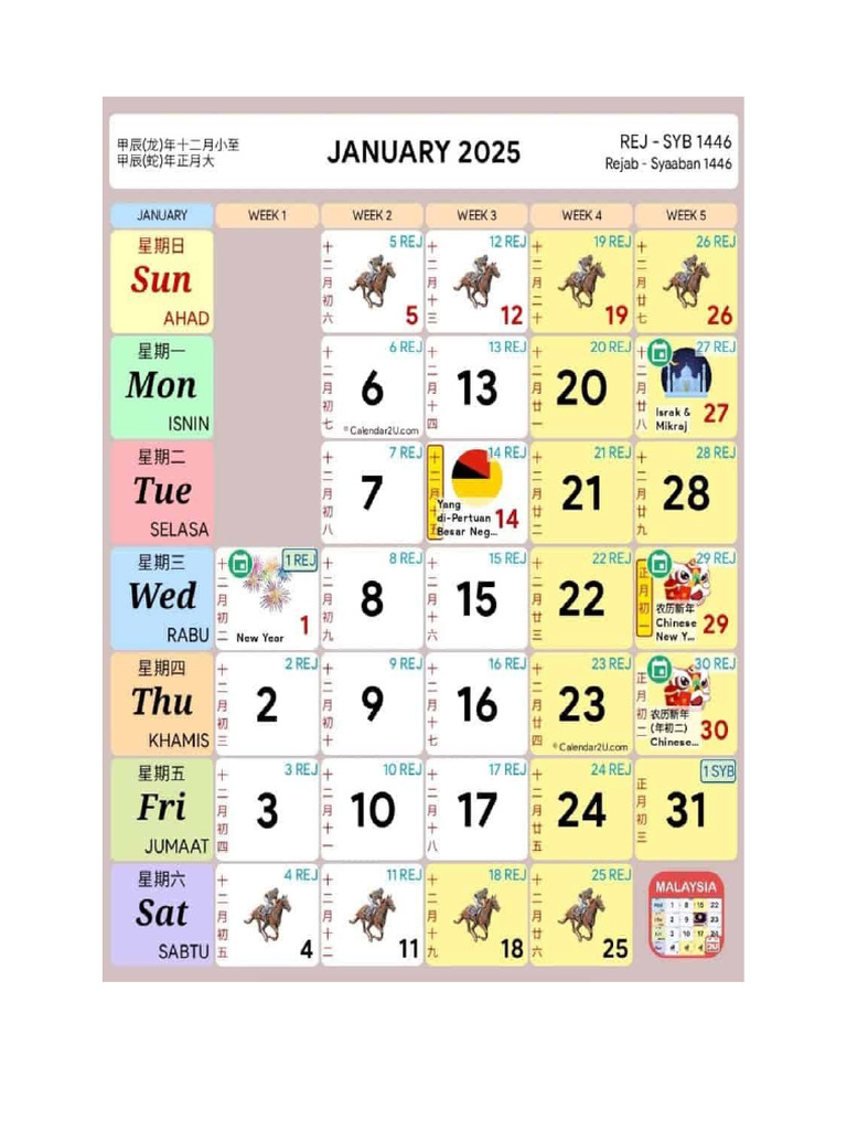 Kalender Kuda | PDF