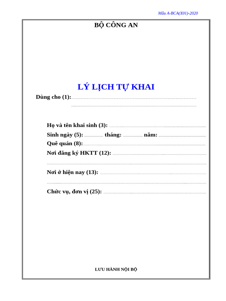 Mau A-BCA (X01) - 2020 | PDF