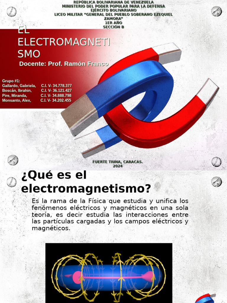 Introducción al Electromagnetismo | PDF | Electromagnetismo | Electricidad