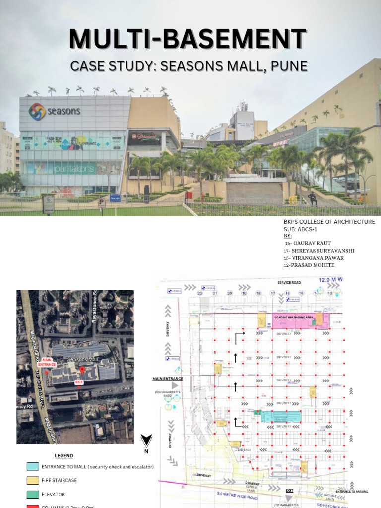 Seasons Mall Basement Case Study | PDF | Basement | Stairs