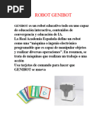 Design: Genirobot Scratch Leds Genibot | PDF | Python (lenguaje de ...