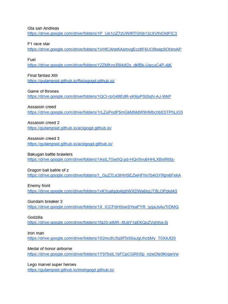 100 GAME RANDOM 1 (PS3) | PDF