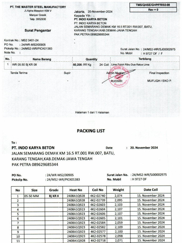 SJ+PL+MTC WR Ikb 20-11-2024 | PDF