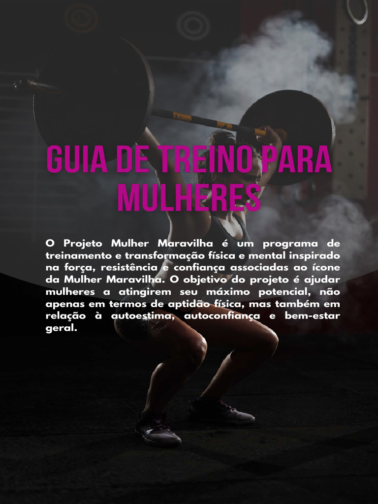 Guia de Treinos Para Mulheres | PDF