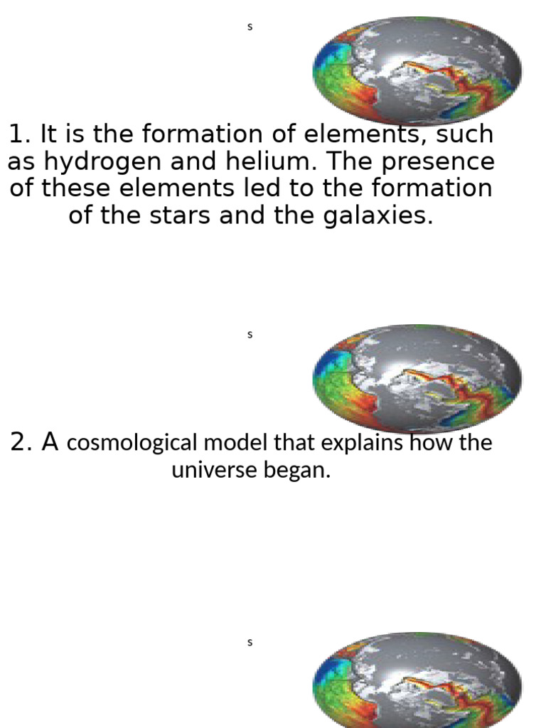 Els Long Quiz | PDF | Universe | Big Bang