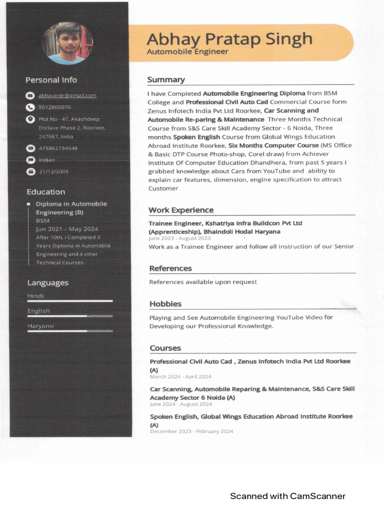 Abhay Resume | PDF