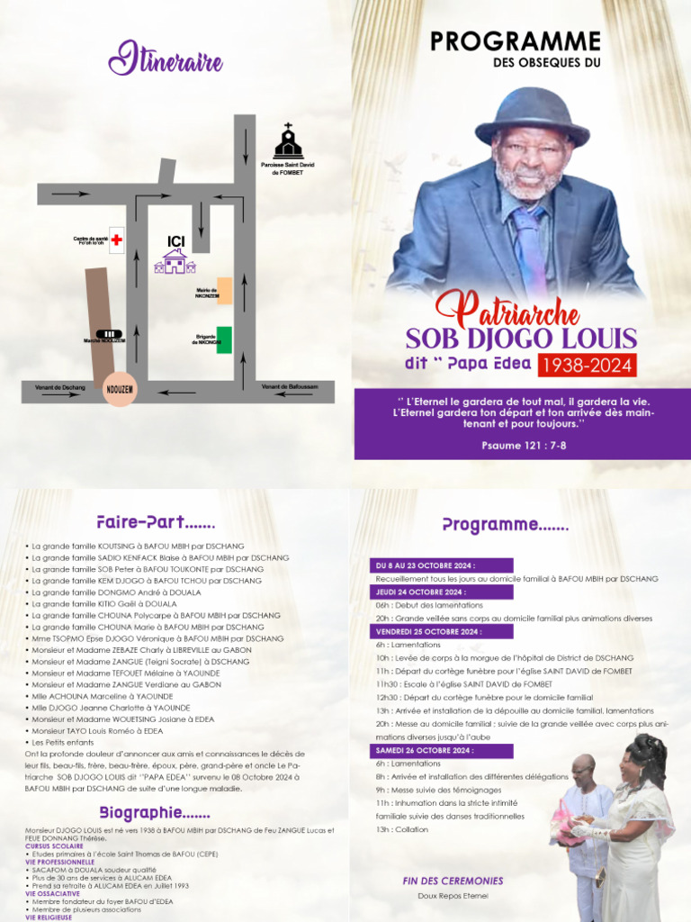 Programme Papa DJOGO PRINT3 | PDF