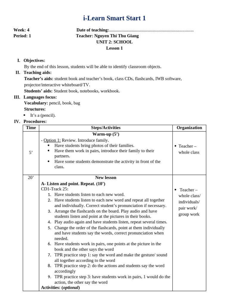 week 4 | PDF | Human Communication | Learning