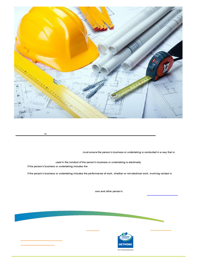 Ergon Energy BYDA Terms and Conditions | PDF | Safety | Electrical Engineering