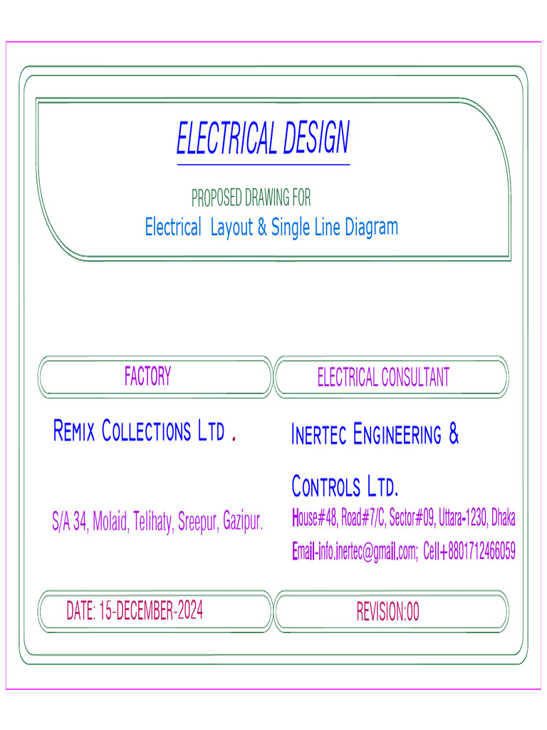 Remix ELD & SLD_24-12-2024 | PDF | Electric Power | Electrical Components