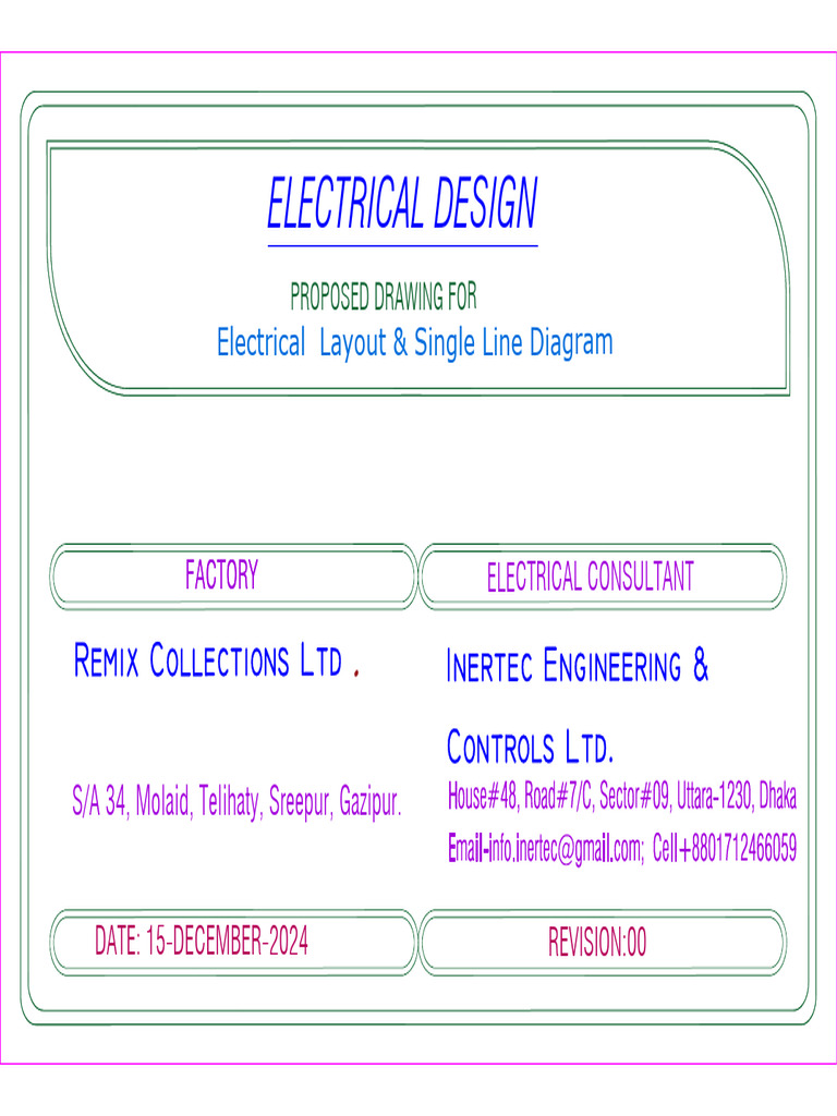 Remix ELD & SLD - 15-12-2024 | PDF | Power Engineering | Electrical Equipment