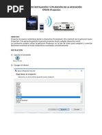Guía de Instalación EasyMP Projection | PDF | Informática