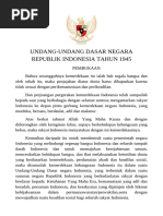 Teks Pembukaan Uud 1945 | PDF