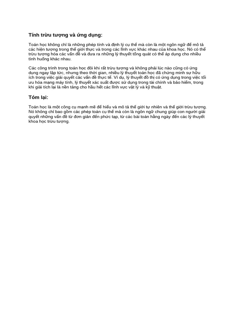 Tính TR U Tư NG Và NG D NG | PDF