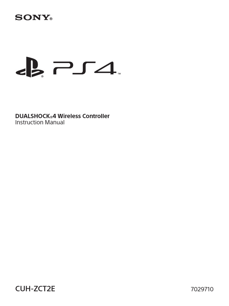 IND en CUH-ZCT2 DS4 Wireless Controller Web | PDF | Usb | Headphones