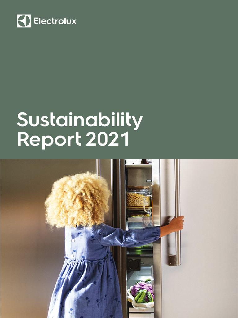 Electrolux Sustainability Report 2021 | PDF | Renewable Energy ...