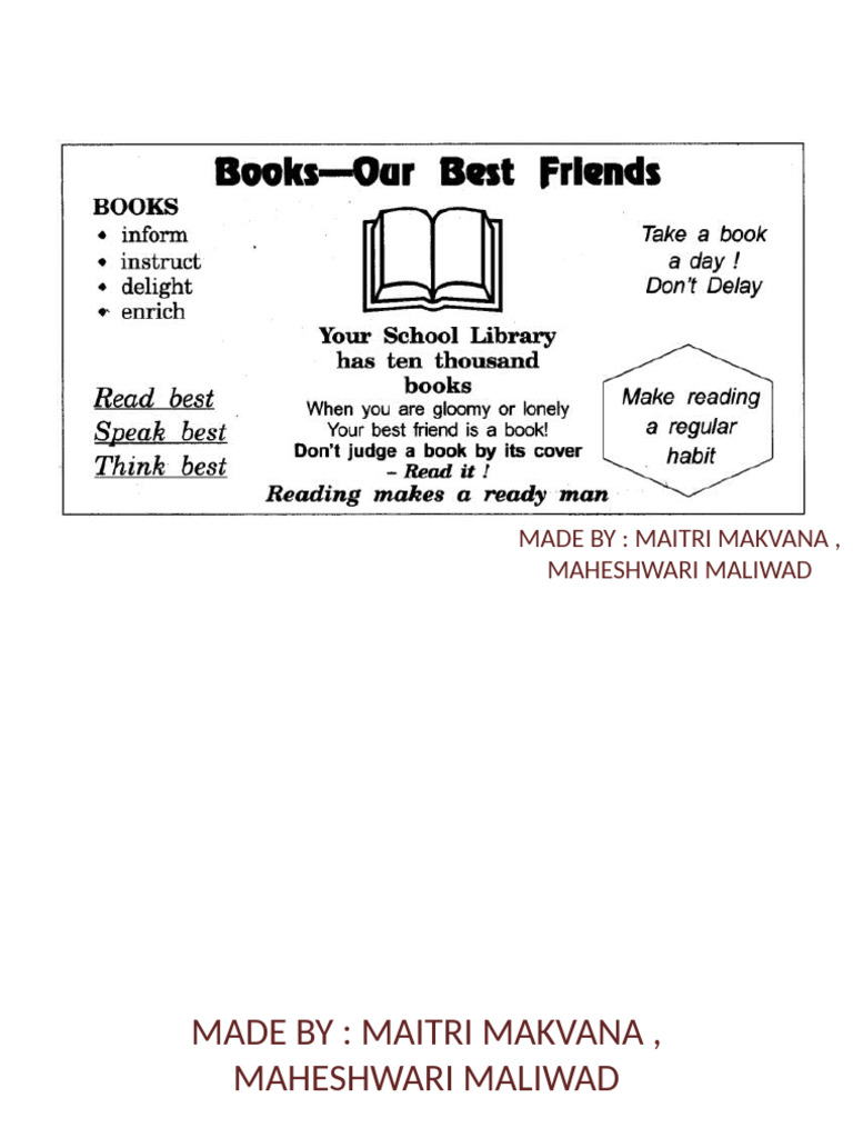 Poster Making Class Xi | PDF