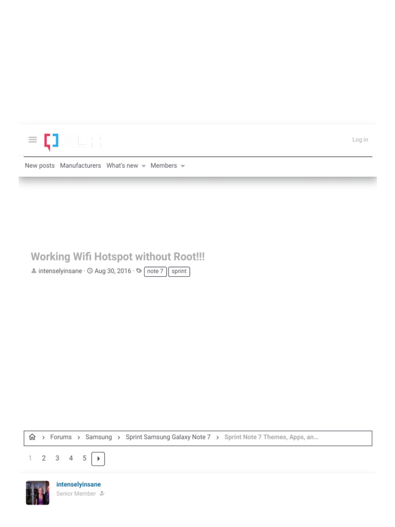 Working Wifi Hotspot Without Root!!! - XDA Forums | PDF | Android (Operating System) | Computing