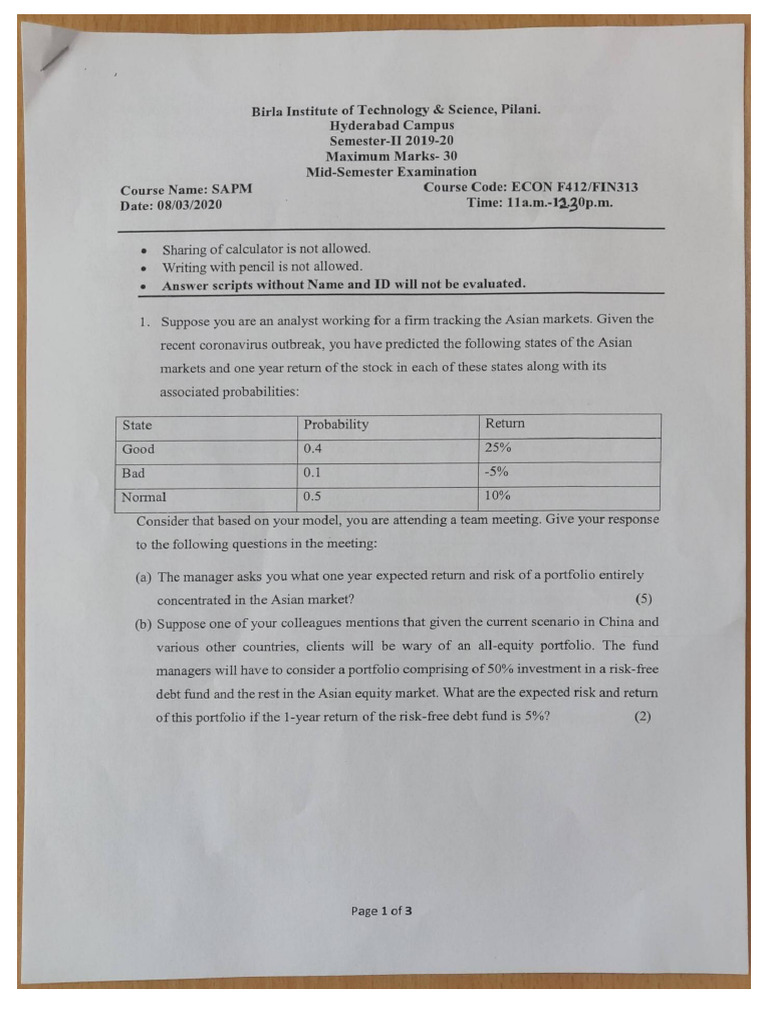 Mid Sem Pdf