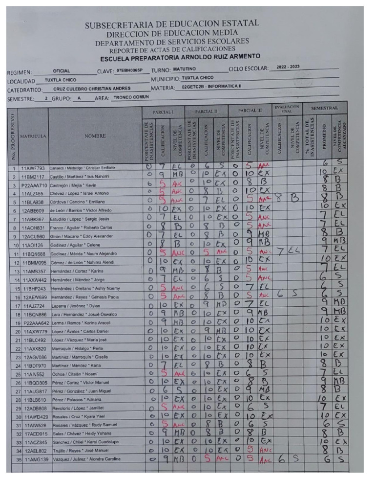 2a inf II 2023 | PDF