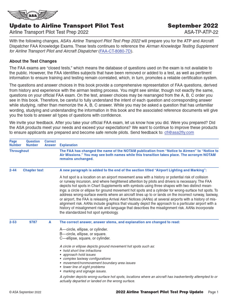 TP-ATP-22_Update | PDF | Airport | Federal Aviation Administration