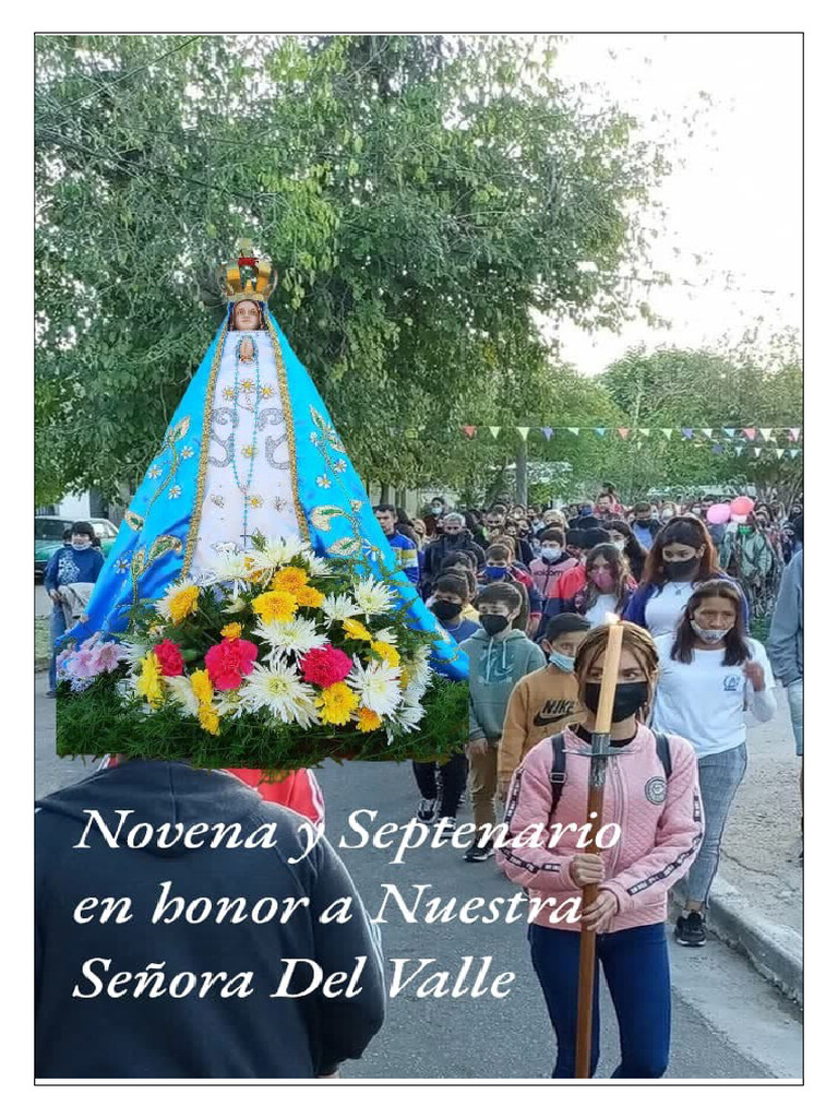 Librito de La Novena y Septenario de La Virgen Del Valle | PDF | María ...