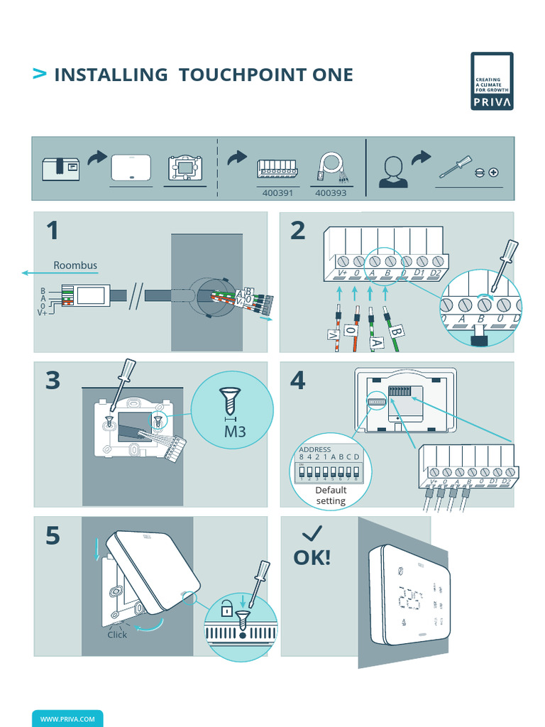 Touchpoint One Install Sheet en-GB | PDF